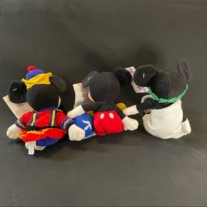 Toys | The Disney Store Mini Bean Bag Plush Mickey Mouse Bundle | Poshmark